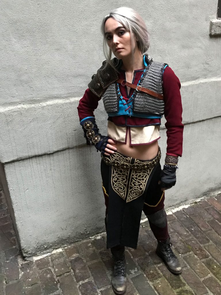 The costume as first worn 10/2018. Everything except the boots and wig ...